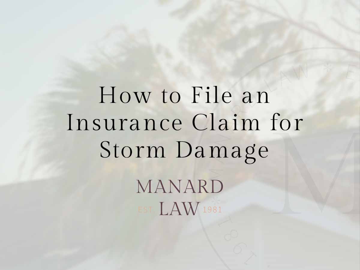 How to File an Insurance Claim for Storm Damage | Millions Won